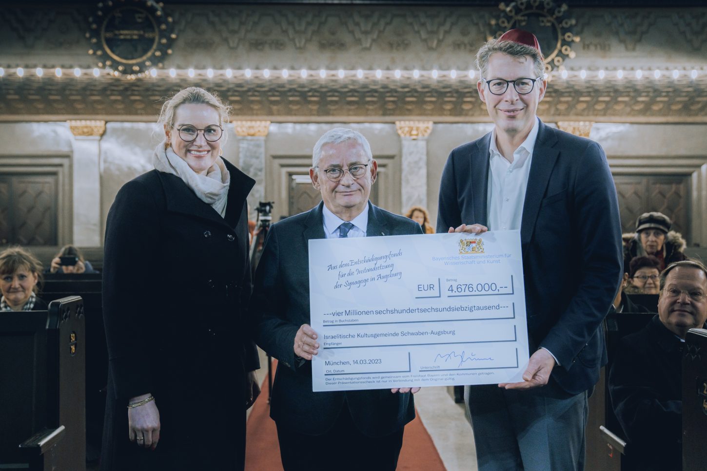 Meilenstein für die Sanierung der Augsburger Synagoge | Jüdisches ...